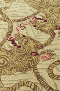 Tiger Knot Caramel - Menagerie collection - Designer Rugs