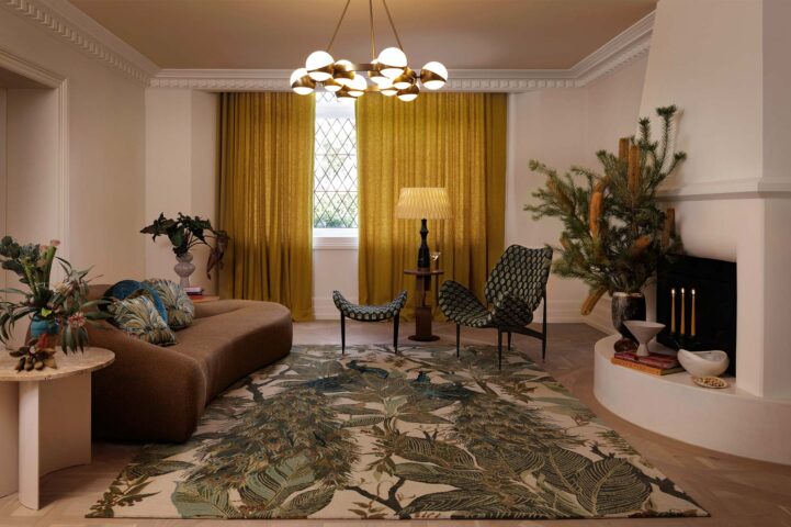 Royal Peacock - Menagerie collection - Designer Rugs