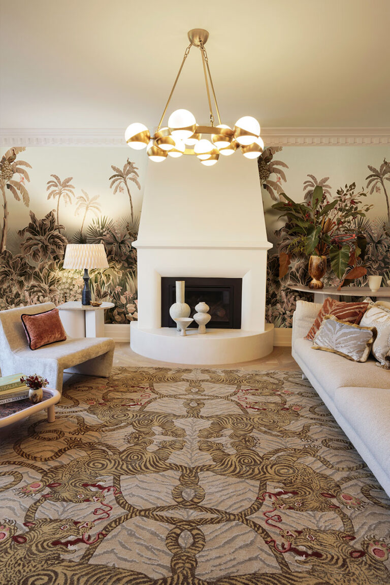 Tiger Knot Caramel - Menagerie collection - Designer Rugs