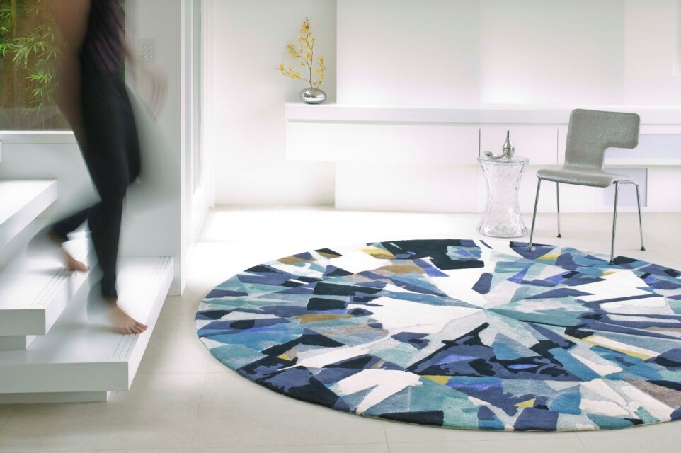 Round Diamond by Evolve Collection | Hand Tufted Designer Rugs