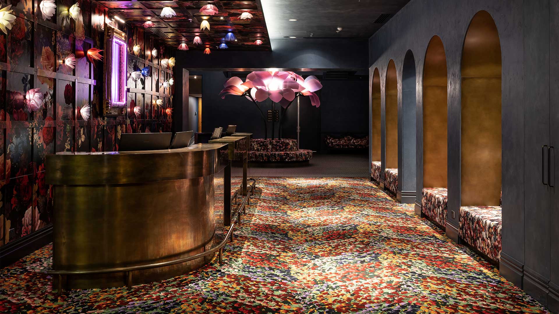 5 Commercial Projects that get Creative with Carpet - Designer Rugs